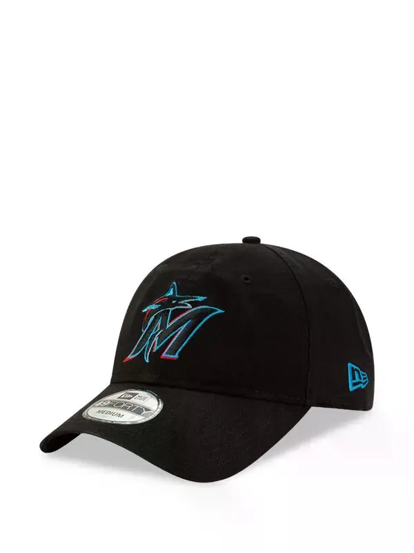 New Era 49forty Miami Marlins Baseball Cap - Black