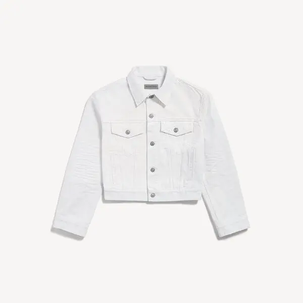 Balenciaga Wings Classic Boxy Jacket - White