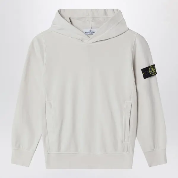 Stone Island Chalk Hooded Sweatshirt