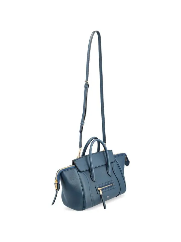 Celine Luggage Small Leather Handbag - Multicolor