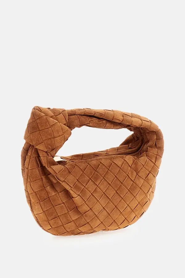 Bottega Veneta Jodie Mini Bag In Suede - Multicolor