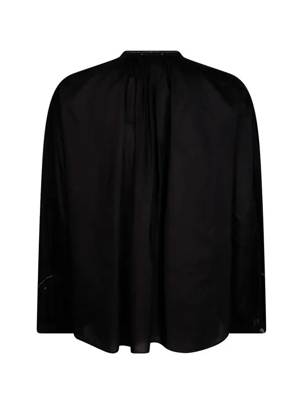 FORTE_FORTE Embroidered Cotton Blouse - Multicolor