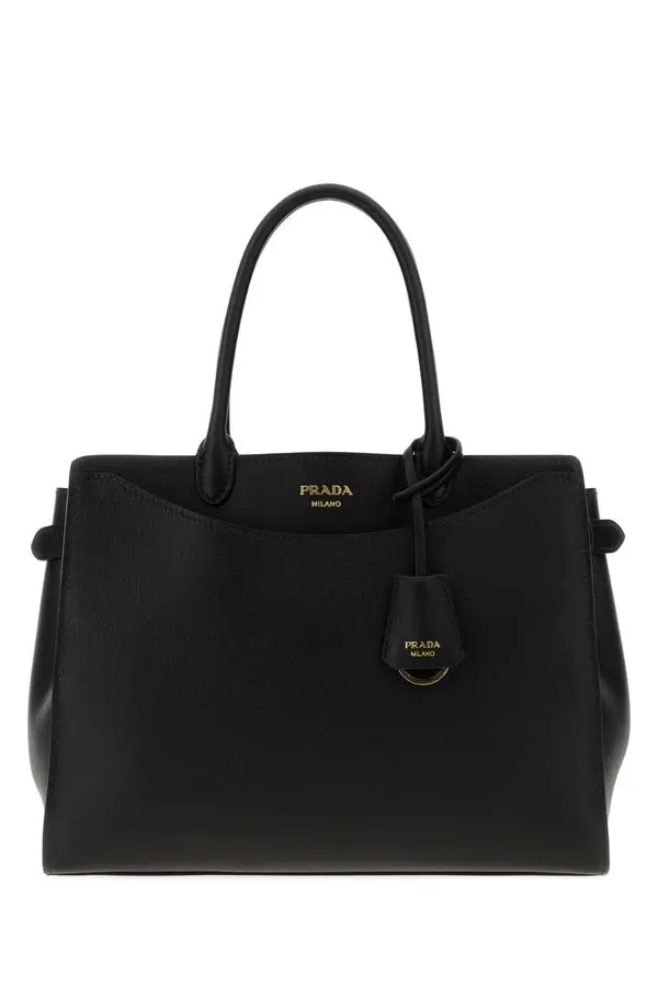 Prada Leather Handbag - Black