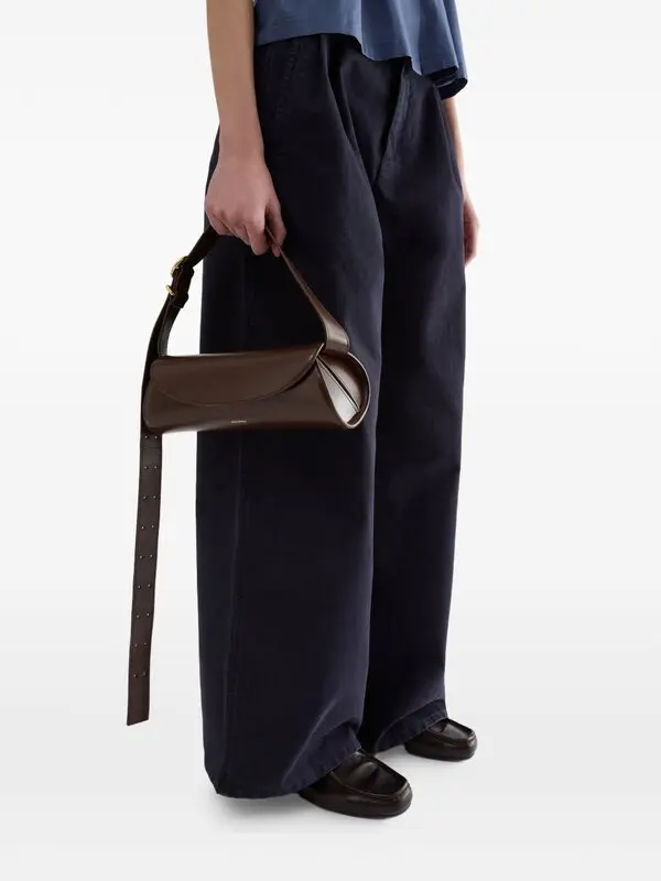JIL SANDER Cannolo Small Leather Shoulder Bag - Multicolor