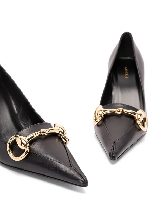 Gucci Horsebit High Heel Pumps - Multicolor