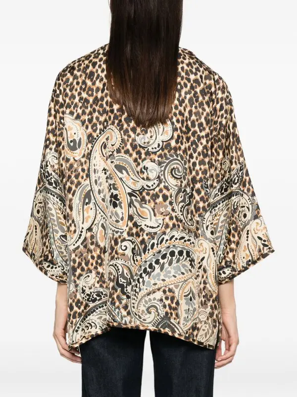 Etro Silk Jacket - Multicolor
