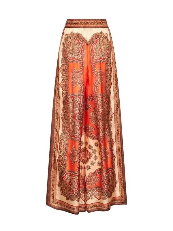 Zimmermann Mahon Relaxed Trousers - Multicolor