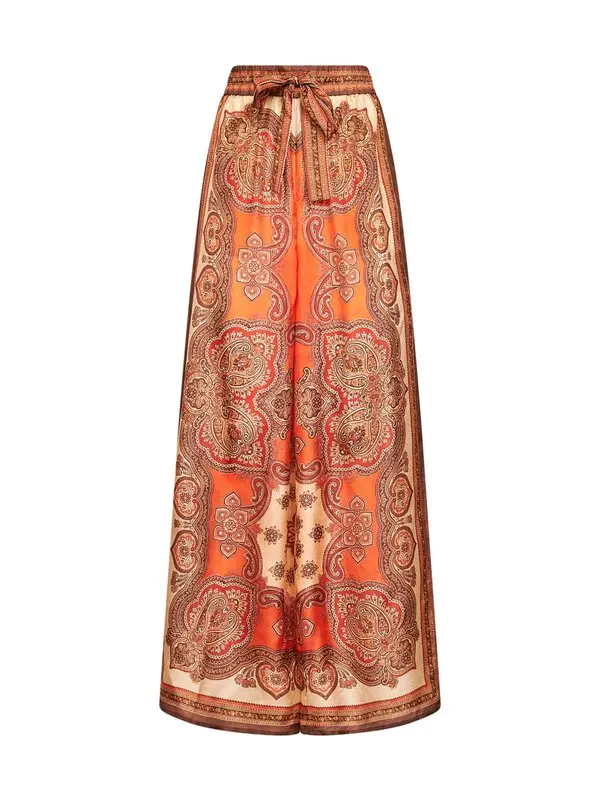 Zimmermann Mahon Relaxed Trousers - Multicolor