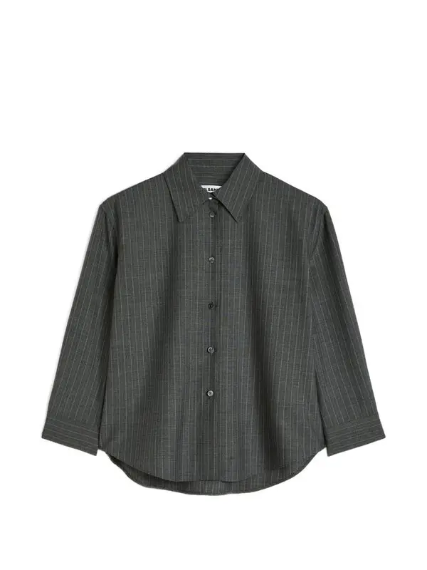 JIL SANDER Wool Shirt - Multicolor