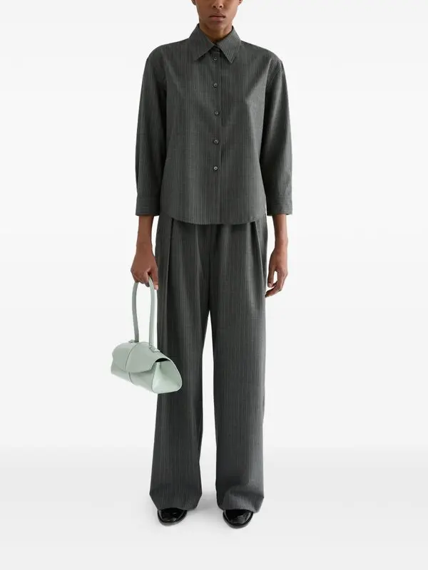 JIL SANDER Wool Shirt - Multicolor
