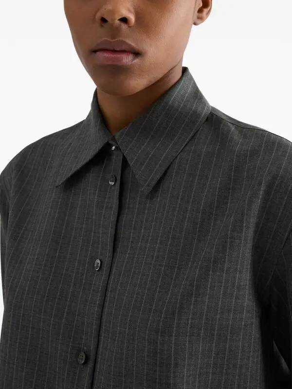 JIL SANDER Wool Shirt - Multicolor