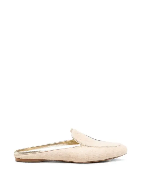 FORTE_FORTE Ponyskin Loafer Mules - Multicolor