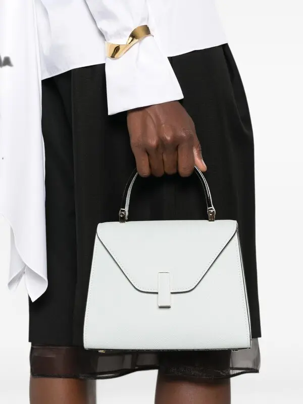 VALEXTRA Iside Mini Leather Handbag