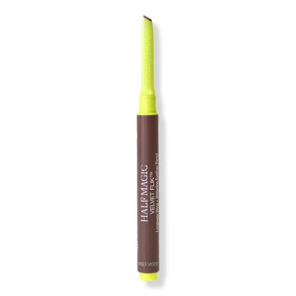 HALF MAGIC Velvet Flik Longwear Wing + Waterline Eyeliner Pencil - Wolf Mood