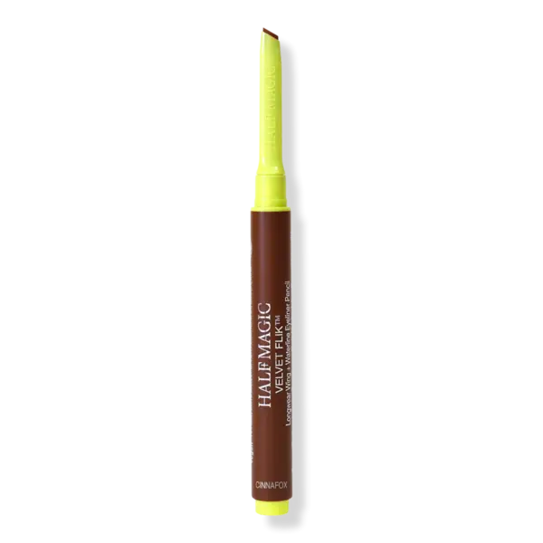 HALF MAGIC Velvet Flik Longwear Wing + Waterline Eyeliner Pencil - Cinnafox