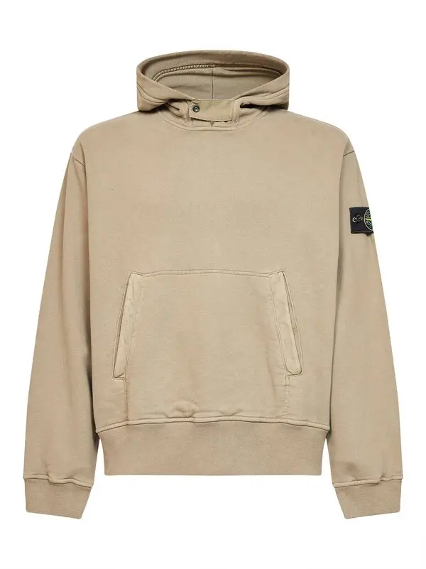 Stone Island Organic Cotton Hoodie - Multicolor