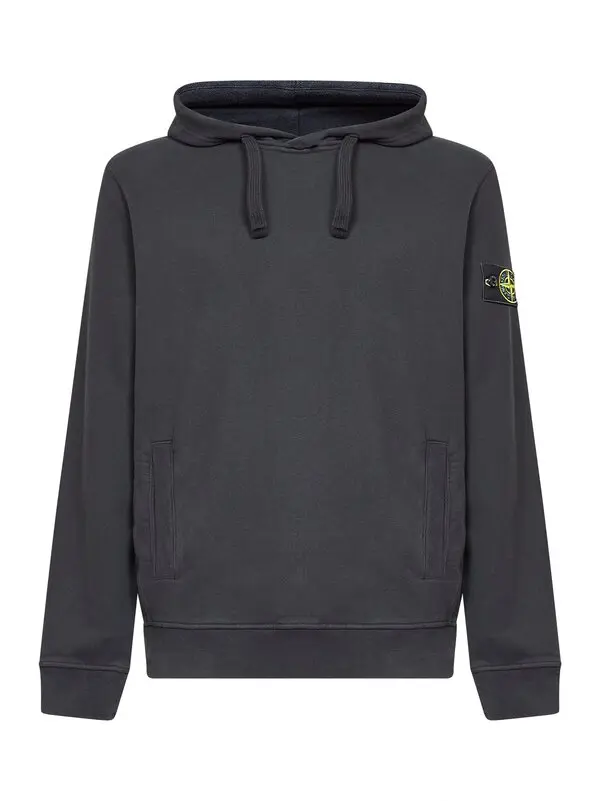 Stone Island Organic Cotton Stretch Hoodie