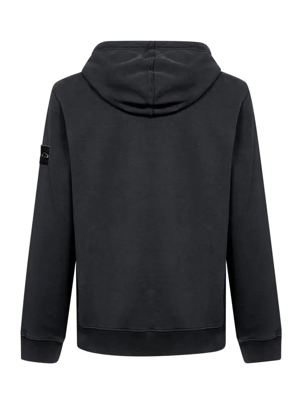 Stone Island Organic Cotton Stretch Hoodie