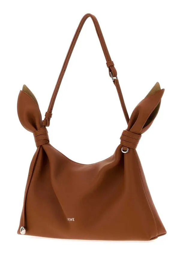 Loewe Caramel Leather Medium Scarf Shoulder Bag