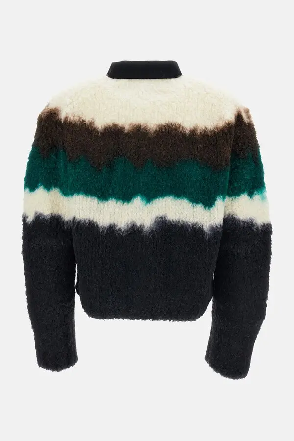 Sacai Chusen-dyed Knit Cardigan