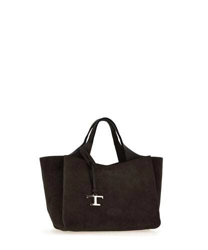 TOD'S Mini Leather Bag With T Charm - Multicolor