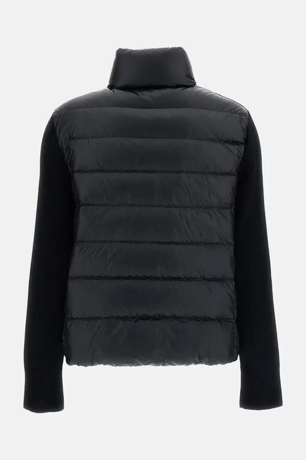 Moncler Padded Wool Zip-up Cardigan