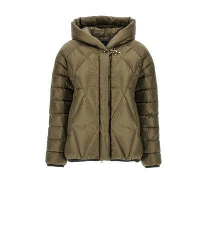 FAY Quilted Down Jacket With Toggle Closure - Multicolor