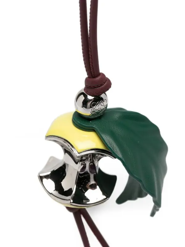 Loewe Apple Leather Charm Pendant - Multicolor