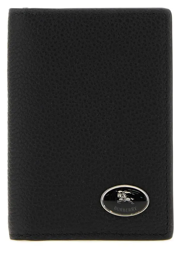 Burberry Leather Card Holder - Black
