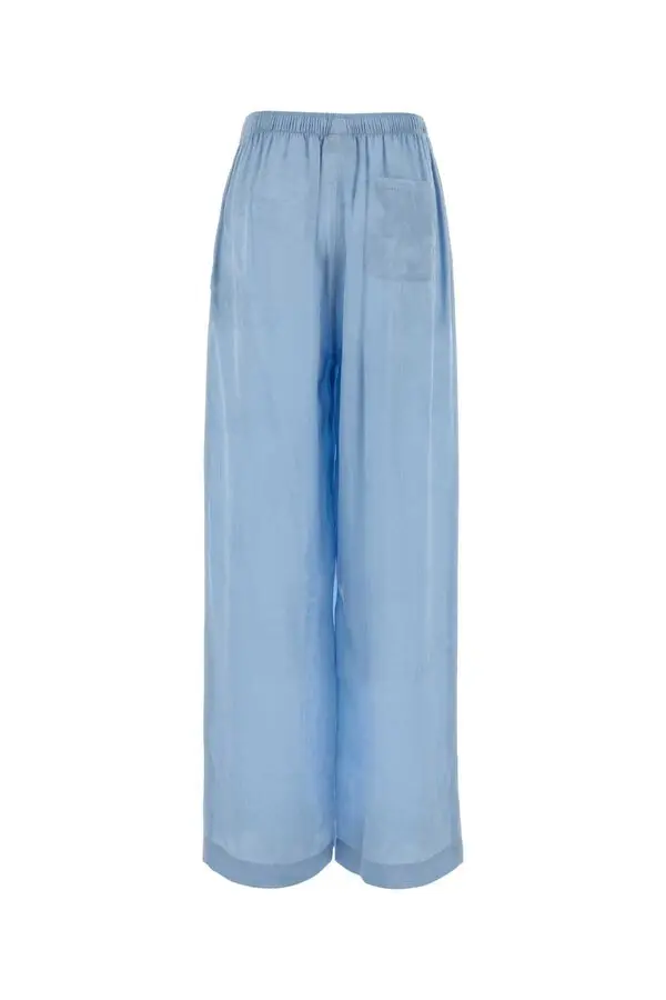 Balenciaga Light Silk Wide-leg Pant