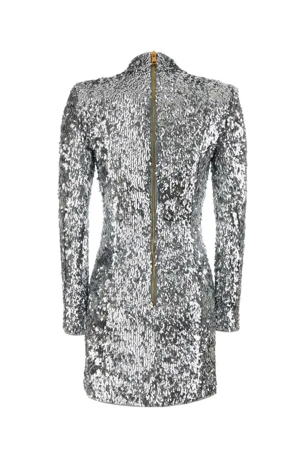 Balmain Sequined Mini Dress