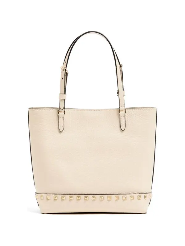 Valentino Garavani Rockstud Small Leather Tote - Multicolor