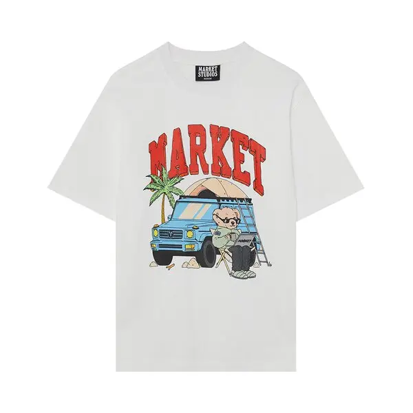 MARKET Car Camper" Graphic T-shirt