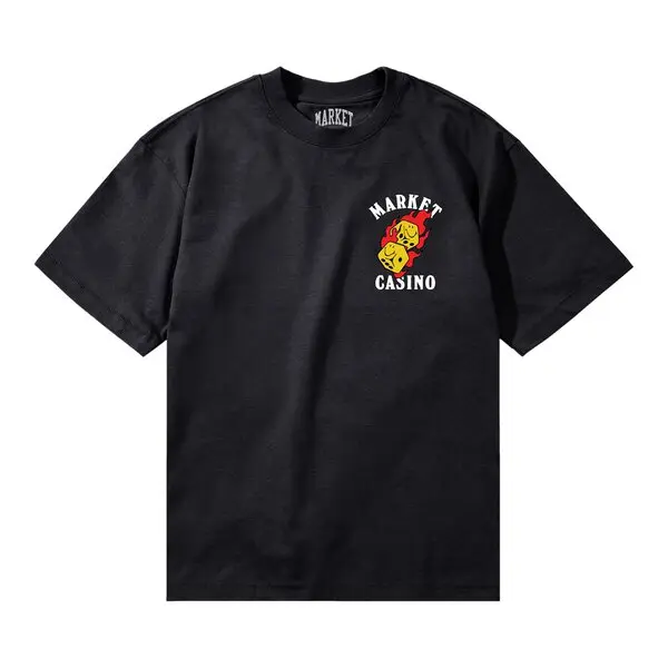 MARKET Flaming Dice T-shirt