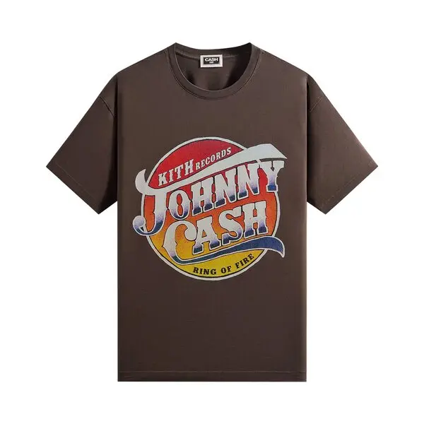 Kith Records Johnny Cash Ring Of Fire Graphic T-shirt