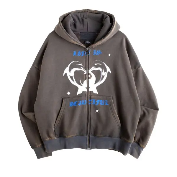 JUNGLES Beautiful Life Zip Hoodie