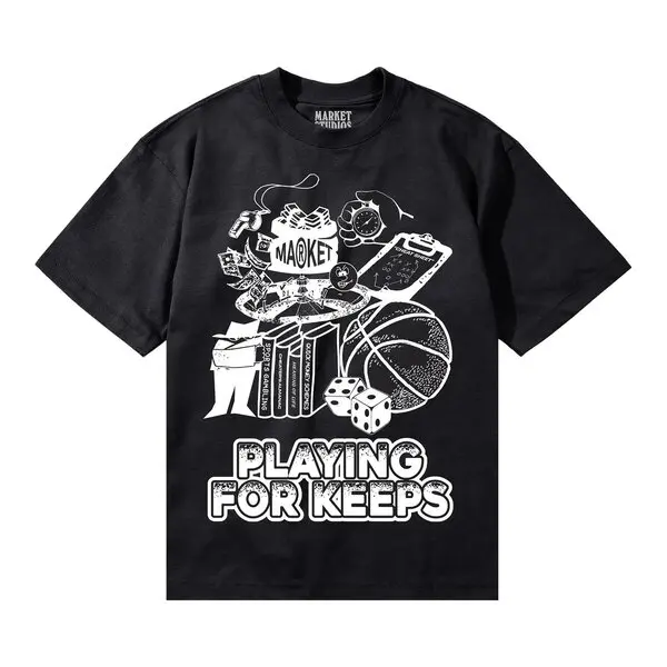 MARKET Playing For Keeps Graphic T-shirt