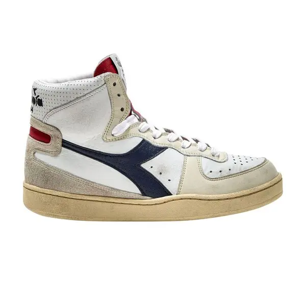DIADORA Dino Meneghin X Mi Basket 'punched Italia' High-top Sneakers