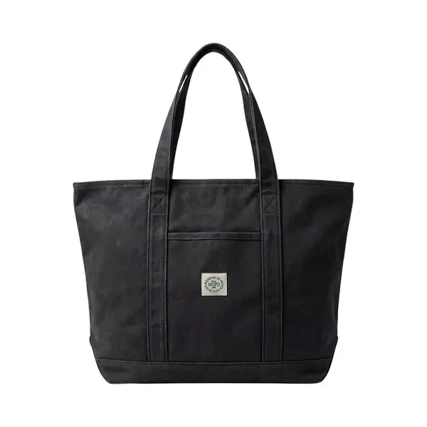 MUSEUM OF PEACE & QUIET Utility Canvas Boat Tote - Black