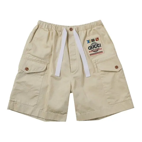 Gucci Cotton Drill Shorts 'beige