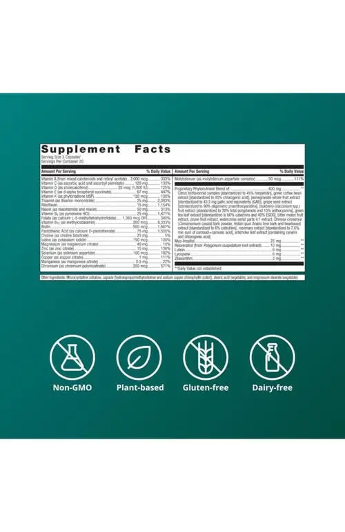 METAGENICS Spm Active One Daily Multivitamin Supplement