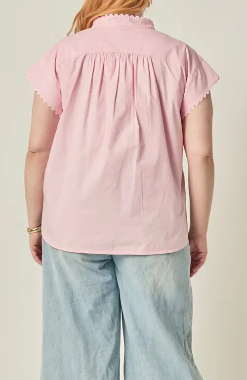 English Factory Ric-rac Cotton Shirt