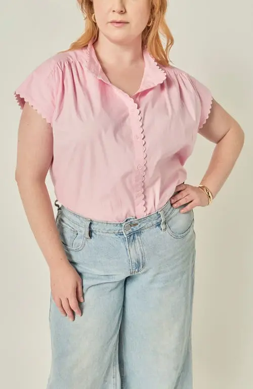 English Factory Ric-rac Cotton Shirt