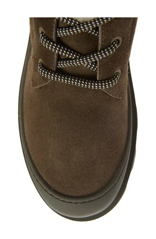Moncler Vera Genuine Shearling Trim Boot