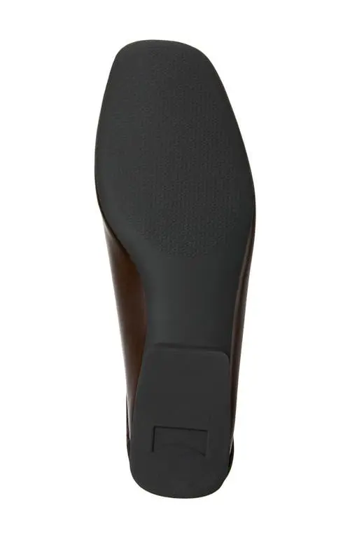 Camper Casi Myra Ballerina Flat - Dark Brown
