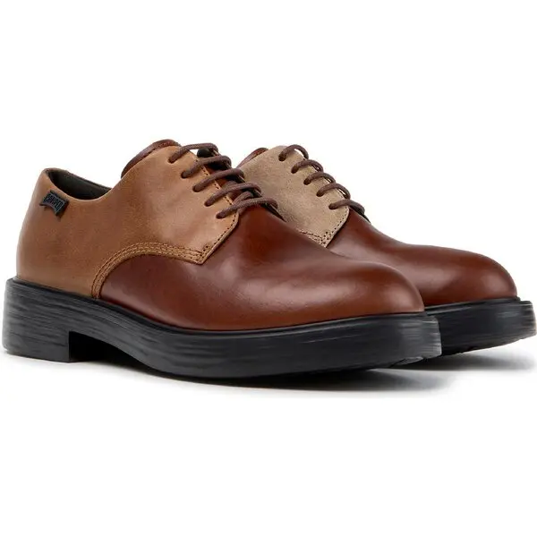 Camper Dean Twins Leather Derby