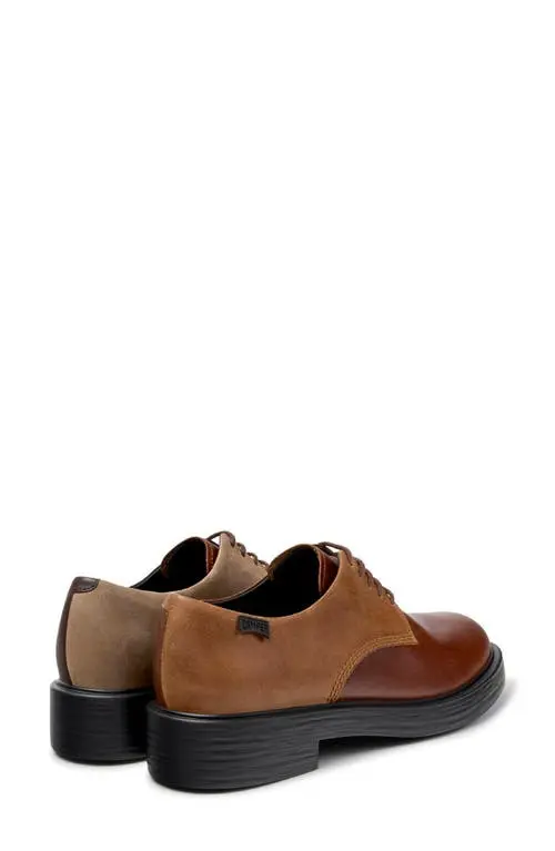 Camper Dean Twins Leather Derby