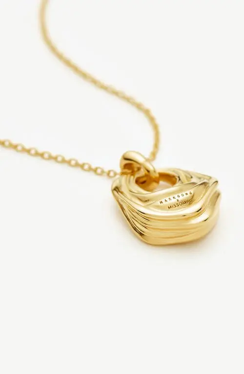 MISSOMA Mark Gong Draped Pendant Necklace