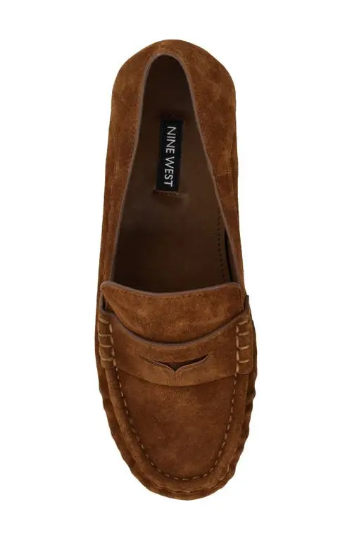 Nine West Rasco Penny Loafer - Dark Natural