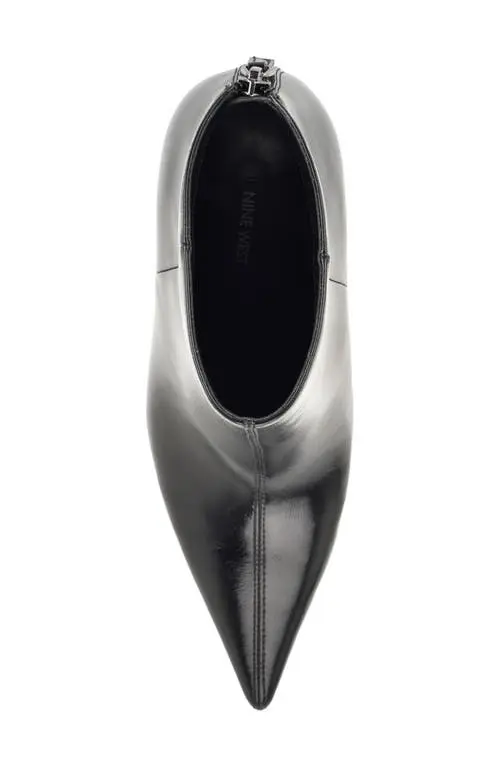 Nine West Gesabel Pointed Toe Stiletto Ankle Bootie - Black